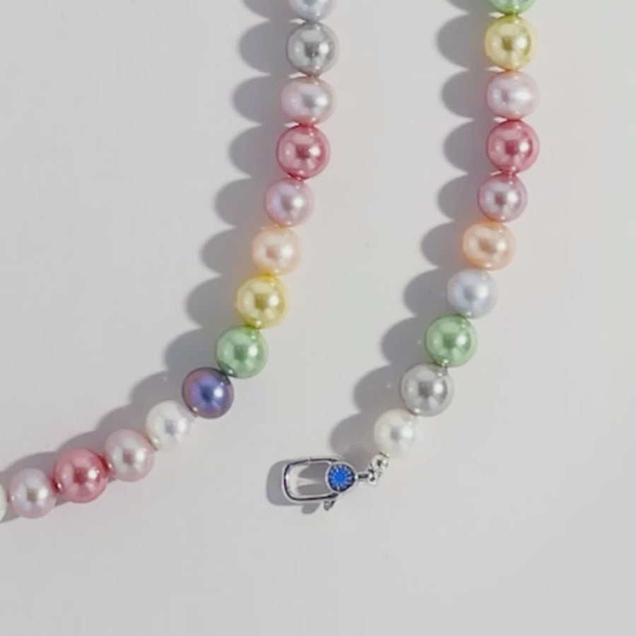 Multi Color Pearl Necklace – Polite Worldwide